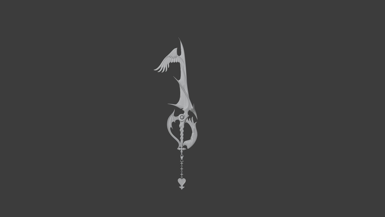 Kingdom Hearts Way to the Dawn Keyblade 3D Model - STL File - 3D Print ...