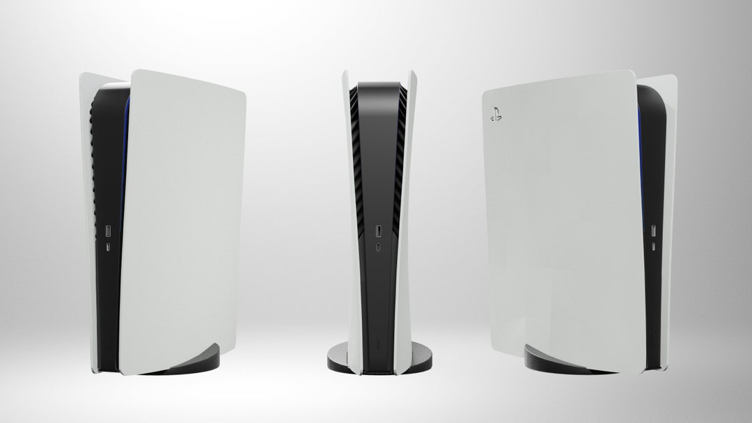 Playstation 5 Model 3D Print File - PS5 3D Print File (digital Edition ...