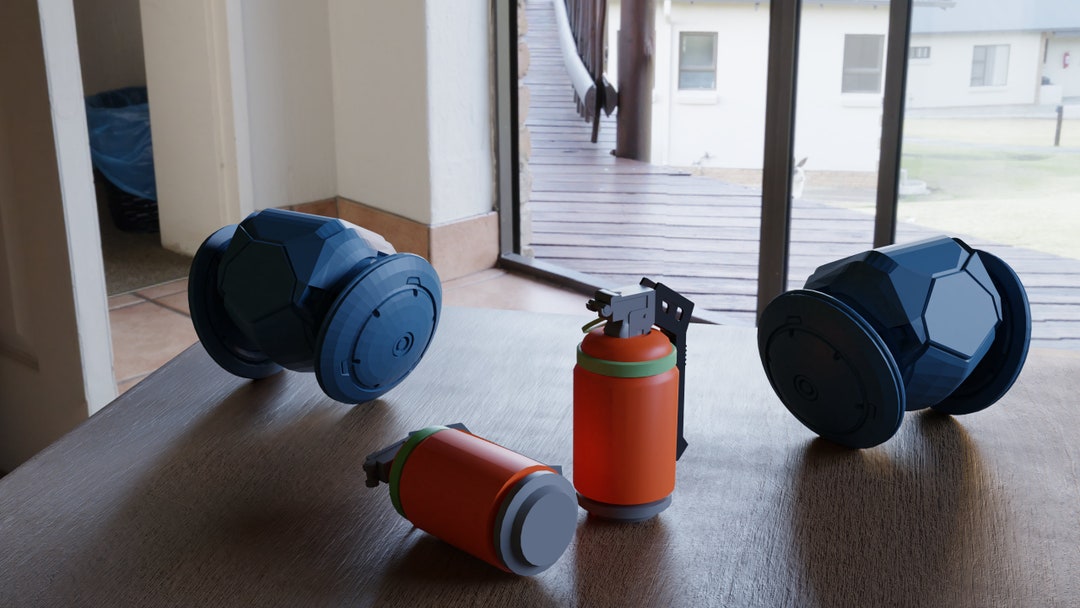 Raze Props- Raze Gadget -raze Bot- -3D Print File -valorant Game- STL ...