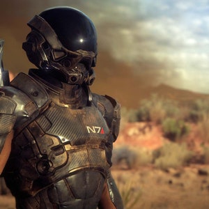 Mass Effect Pathfinder Helmet -mass Effect Ryder Helmet - Mass Effect ...