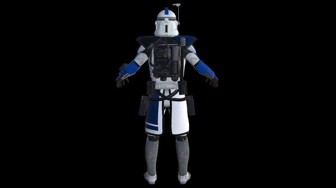 Phase 2 Arc Trooper Wearable Armor Helmet 3D Model STL | Etsy