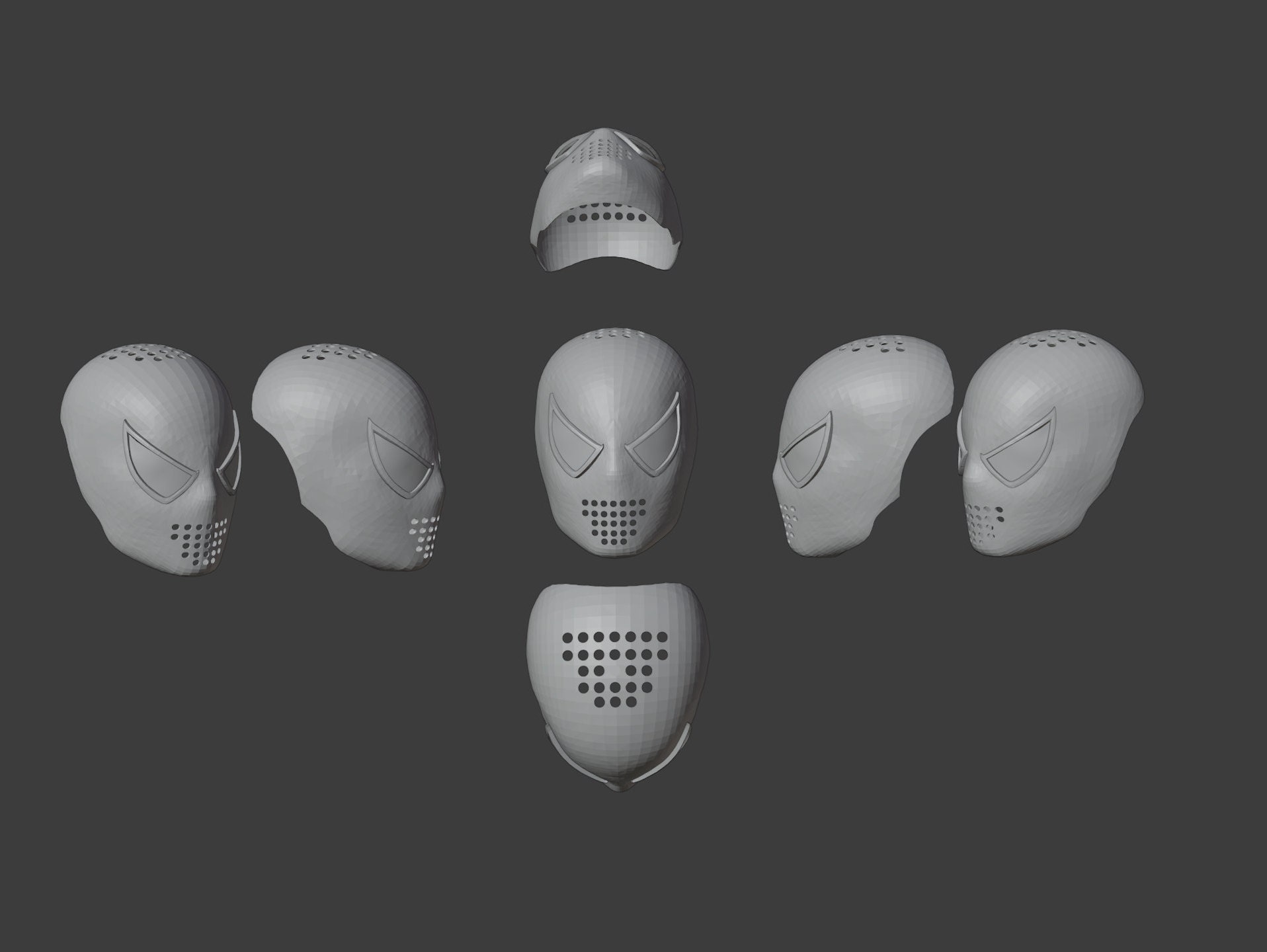 Spider-man Faceshell 3D Print File -raimi Version- + Gift - Etsy