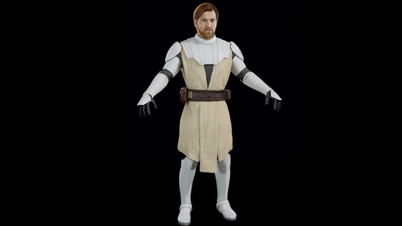 General Kenobi Wearable Armor - Obi Wan Kenobi - 3D Model - STL File ...