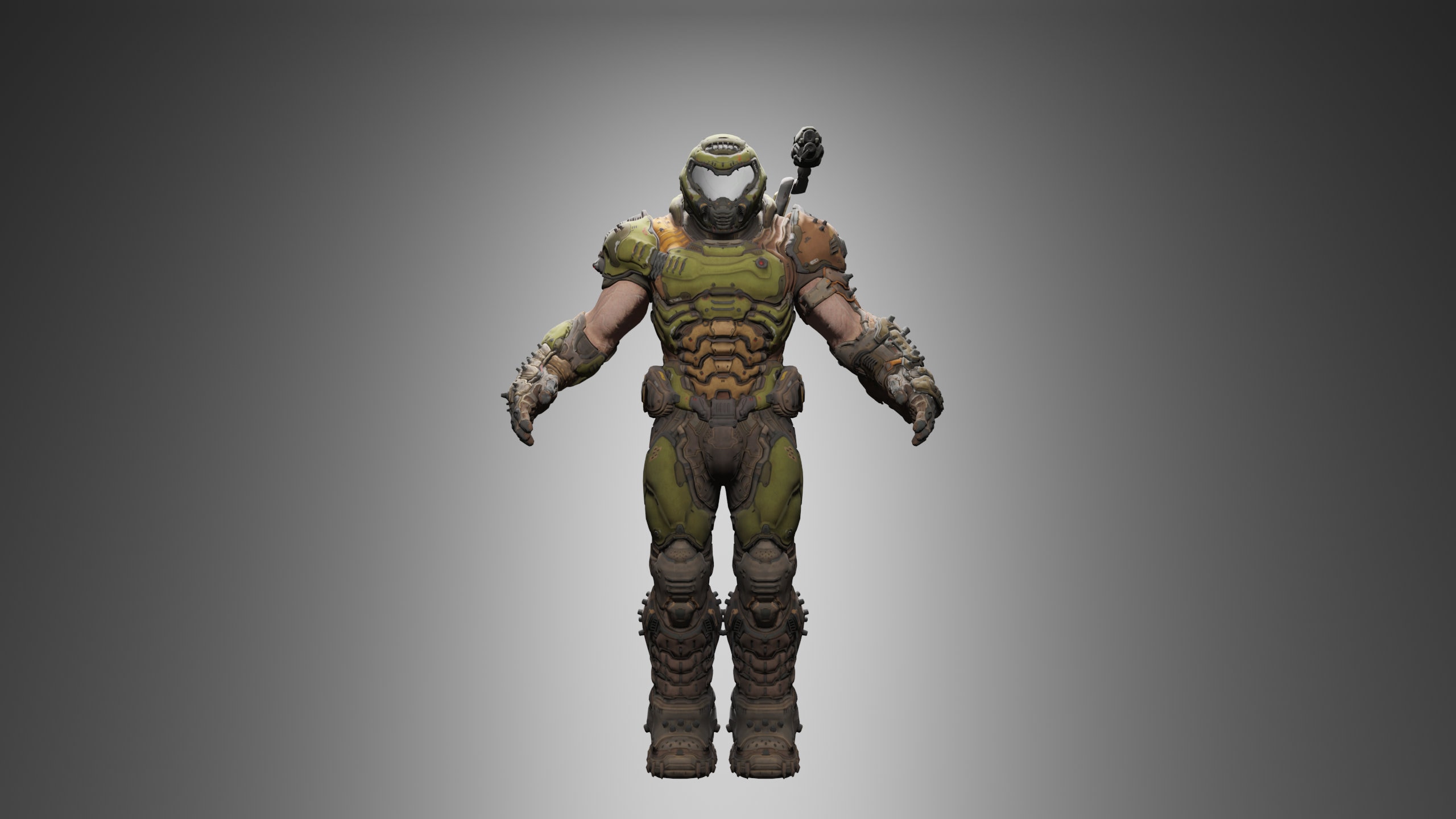 Doom Slayer Doomguy Wearable 3D Model Doom Eternal | Etsy Doom Slayer Doomguy Wearable 3D Model Doom Eternal | Etsy