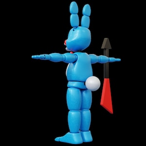 FNAF 2 Toy Bonnie Wearable Helmet Mask Furry Fnaf 2 Movie Custom Bonnie ...