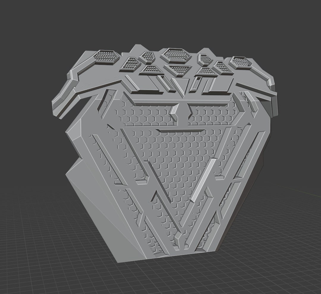 Iron Man Arc Reactor - Avengers Endgame - Avengers Infinity War - 3D ...