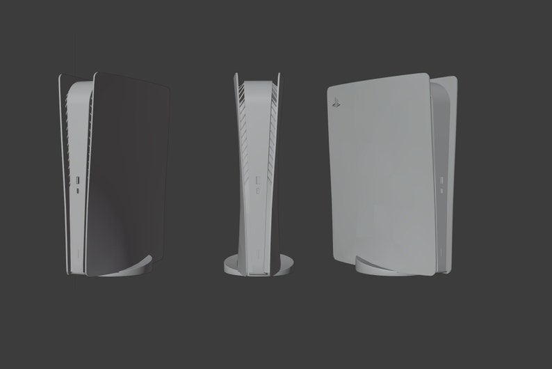 Playstation 5 Model 3D Print File - PS5 3D Print File (digital Edition ...