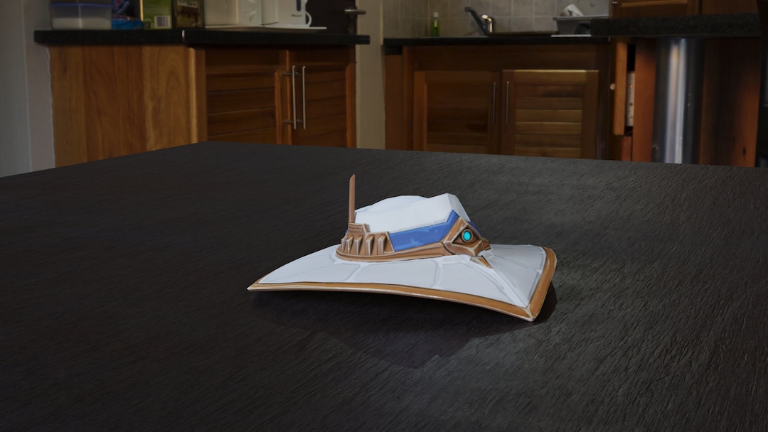 Cypher's Hat -3D Model - 3D Print File- Valorant 3D Printable - Neural ...