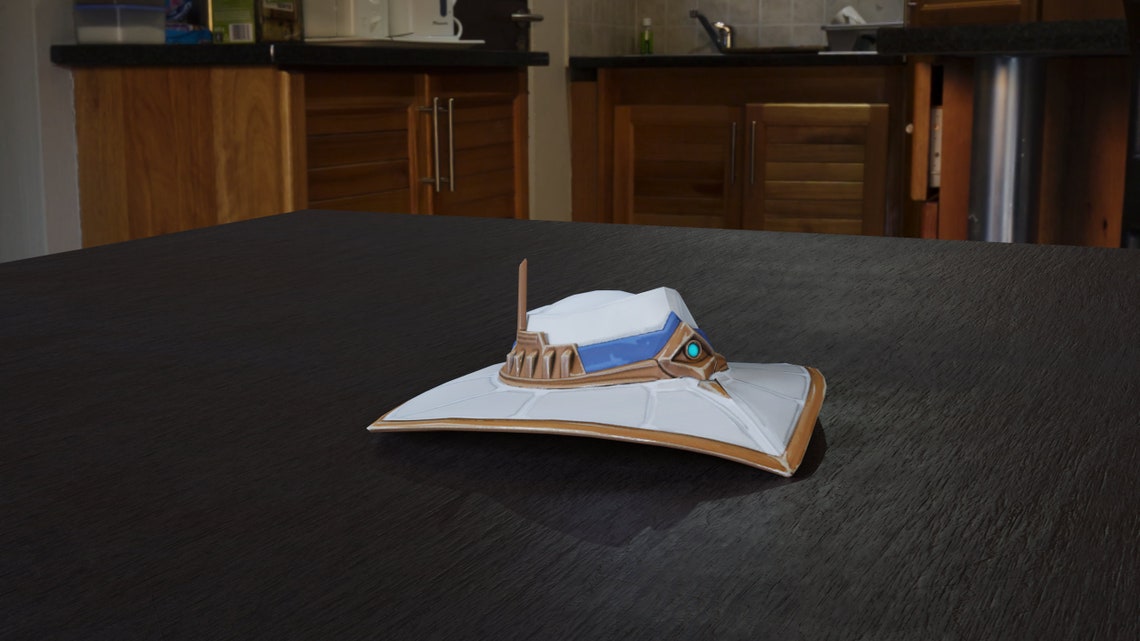Cypher's Hat -3D Model - 3D Print File- Valorant 3D Printable - Neural ...