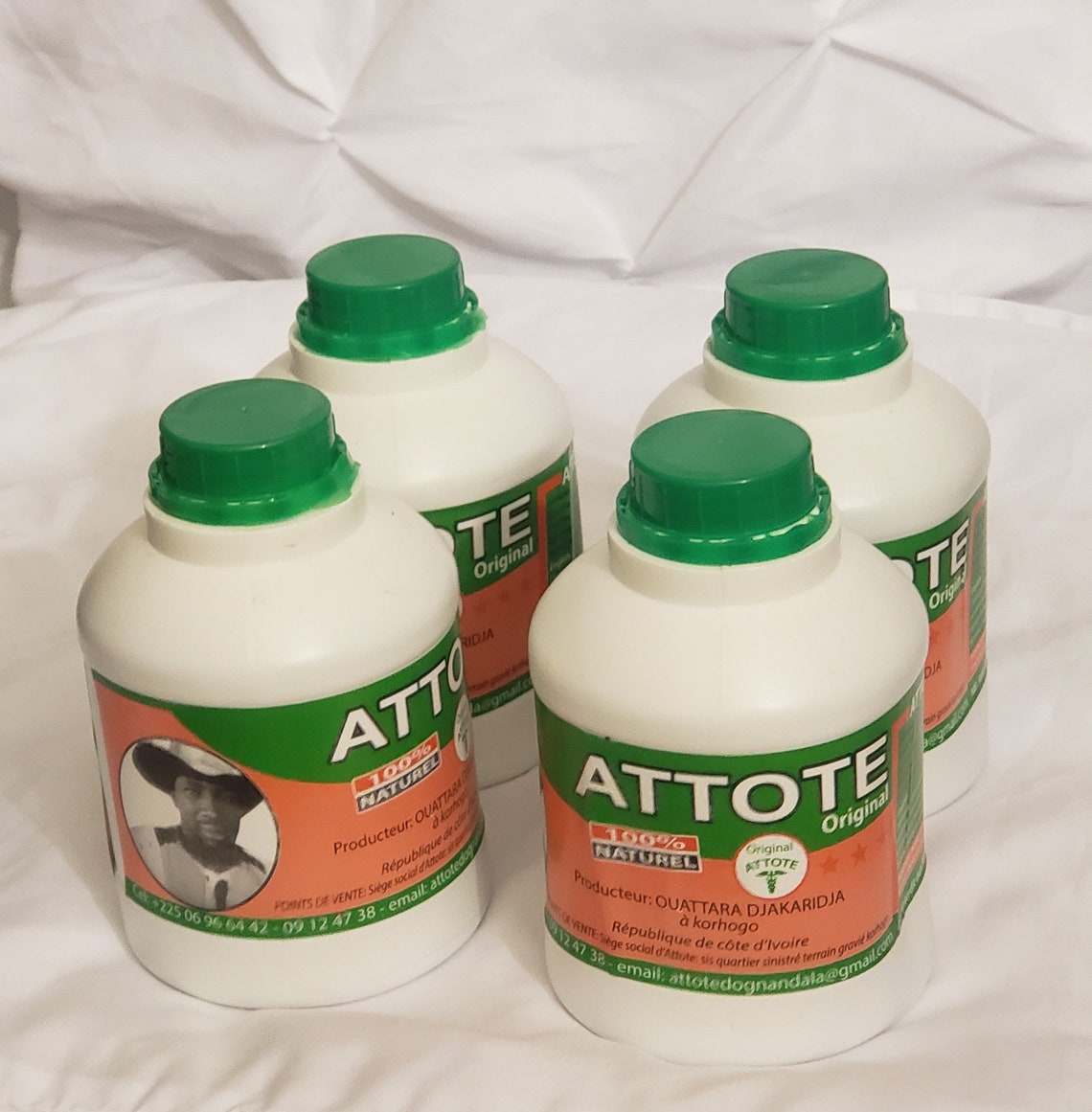 4 Bottles Attote 100% Natural Herbal Mixture for Man Power - Etsy