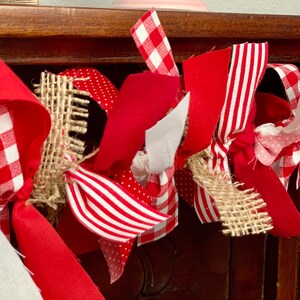 Valentines Day Burlap Rag Garland - Etsy