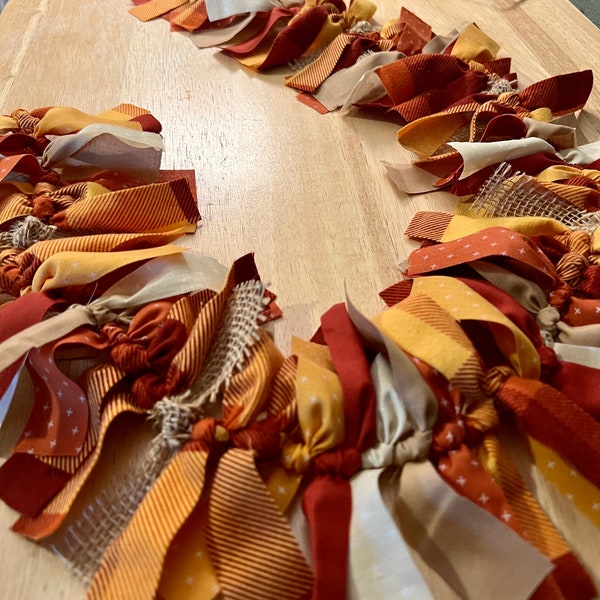 Rag Garland - Etsy