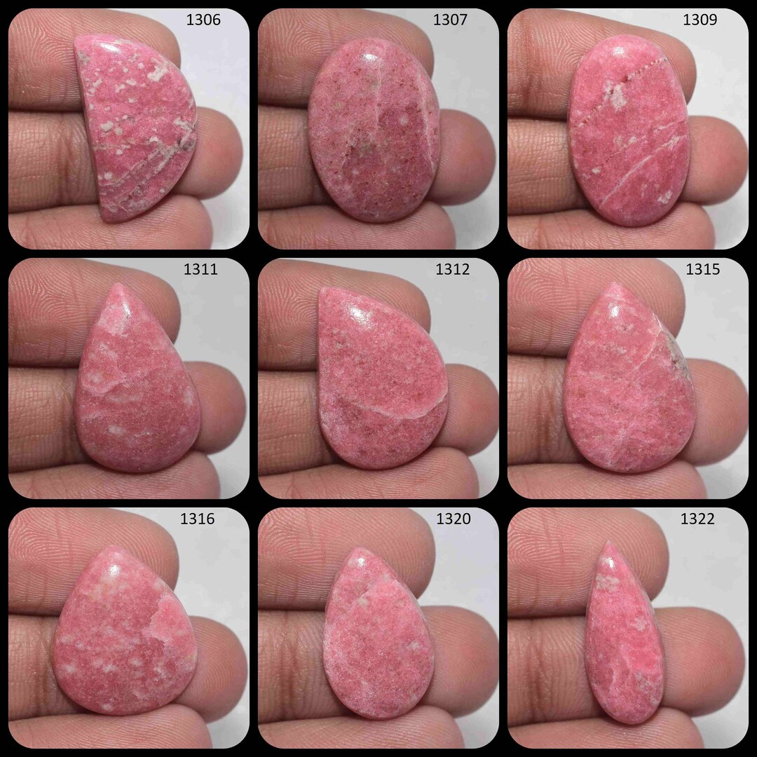 Tempting Pink Thulite Top Grade Quality 100% Natural Pink Thulite ...