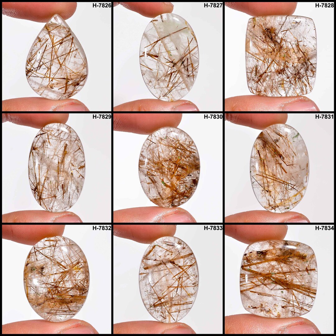 Gorgeous Copper Rutile Top Grade Quality 100% Natural Copper Rutile ...