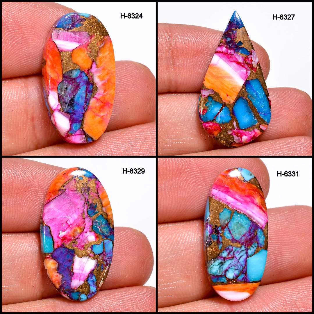 Incredible Pink Mohave Oyster Turquoise Top Grade Quality Pink Mohave ...