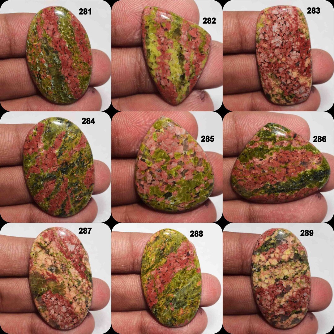 Superb Unakite Jasper Top Grade Quality 100% Natural Unakite Jasper ...