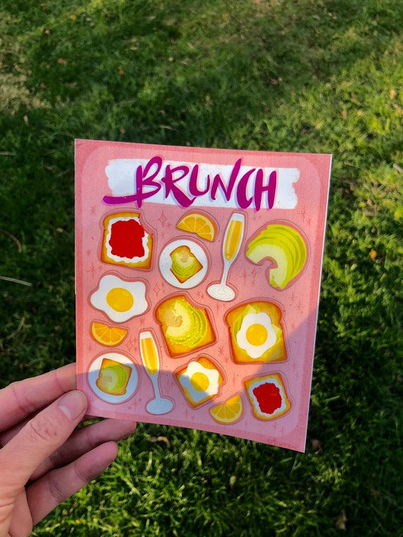 Paper & Party Supplies Stickers Brunch 2 Planner Stickers etna.com.pe