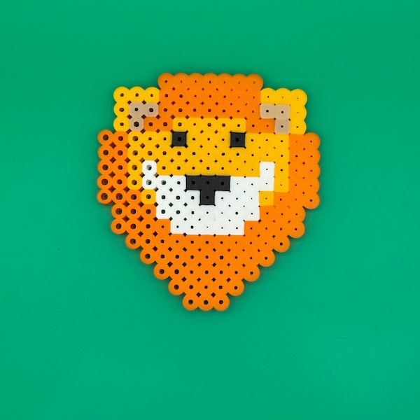 Lion Perler Bead - Etsy