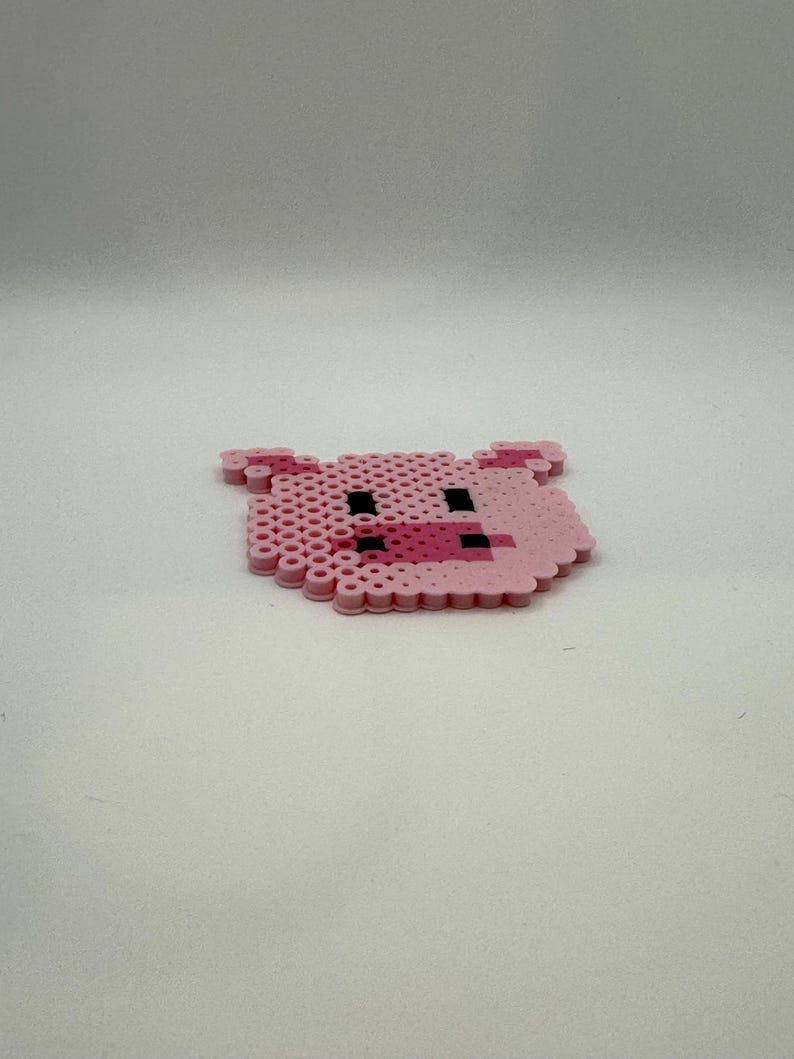 Pig Face Perler Bead - Etsy