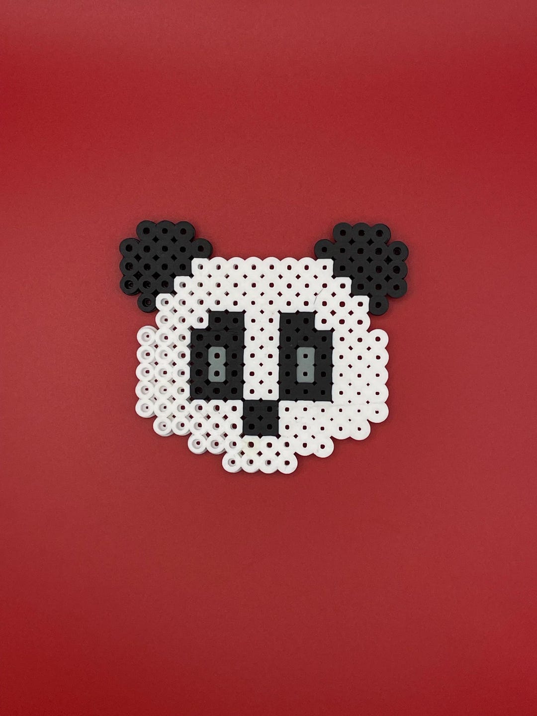 Panda Bear Face Bead Sprite - Etsy