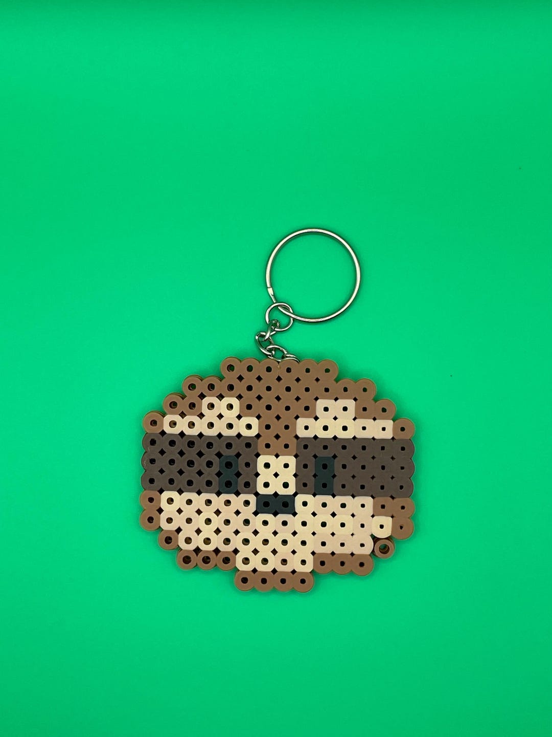 Sloth Face Perler Bead - Etsy