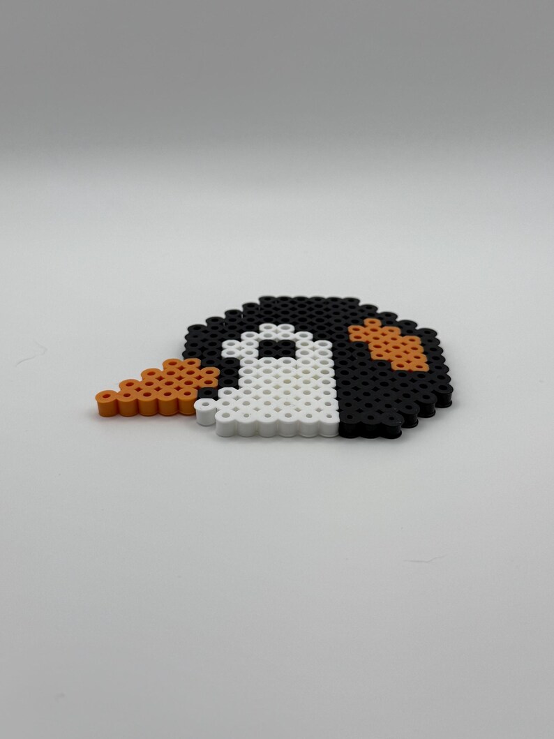 Penguin Perler Bead Magnet - Etsy