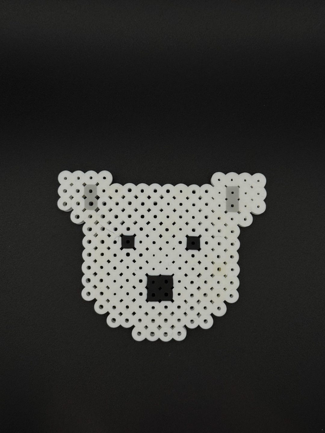 Polar Bear Face Perler Bead - Etsy
