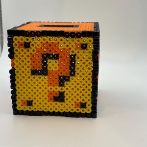Mario Question Block Bank Coin Holder - Etsy