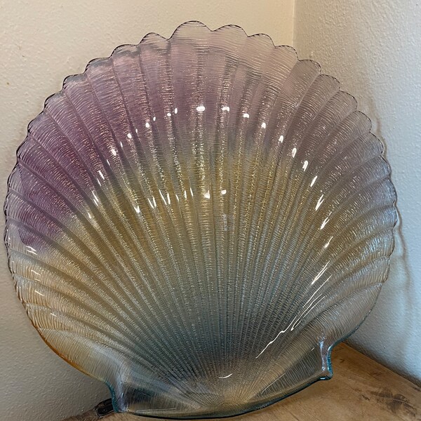 Vintage Glass Plates - Etsy