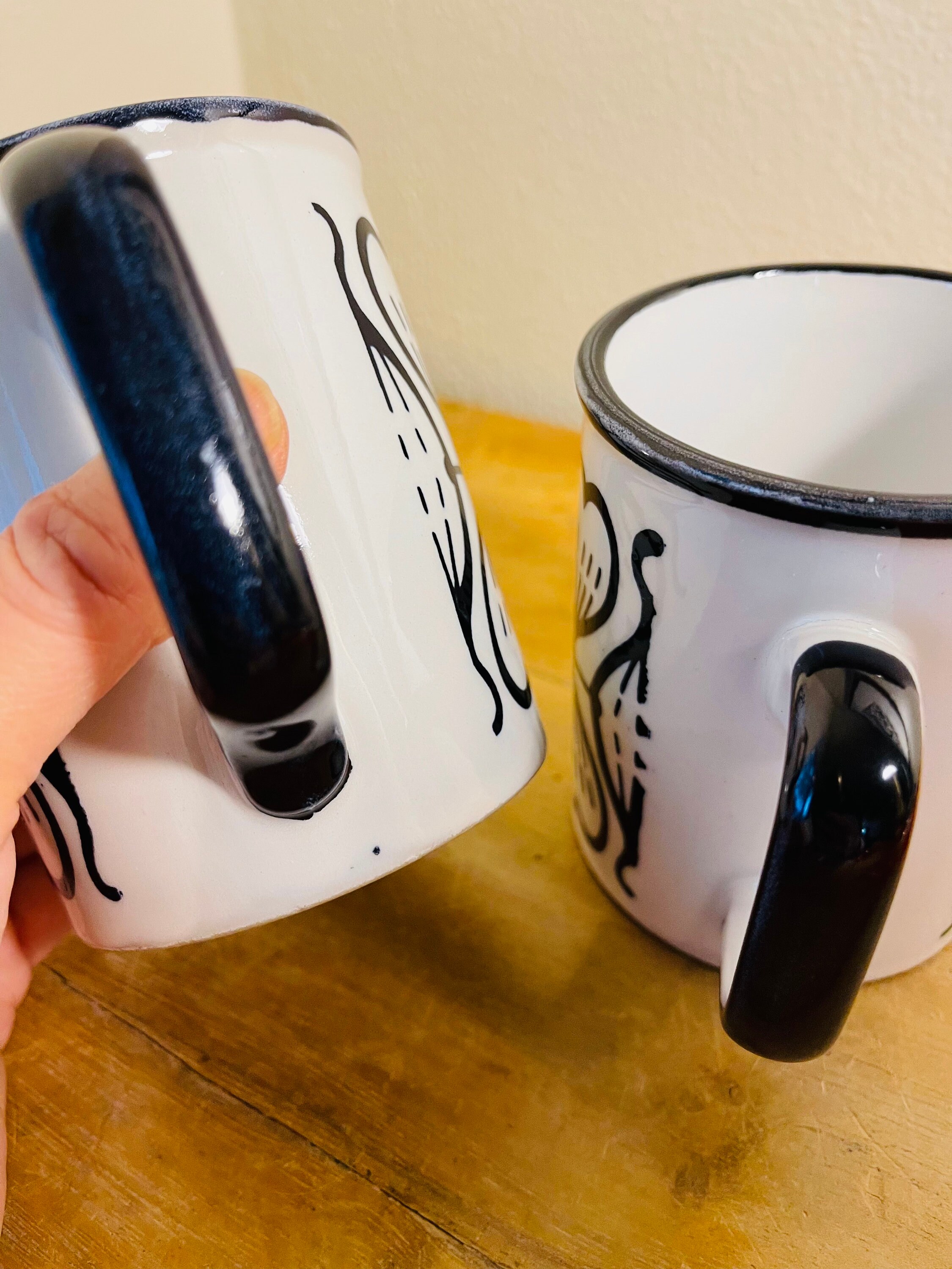 Vintage Japanese Stoneware Mugs 1979s Biltons Reproduction Pottery ...