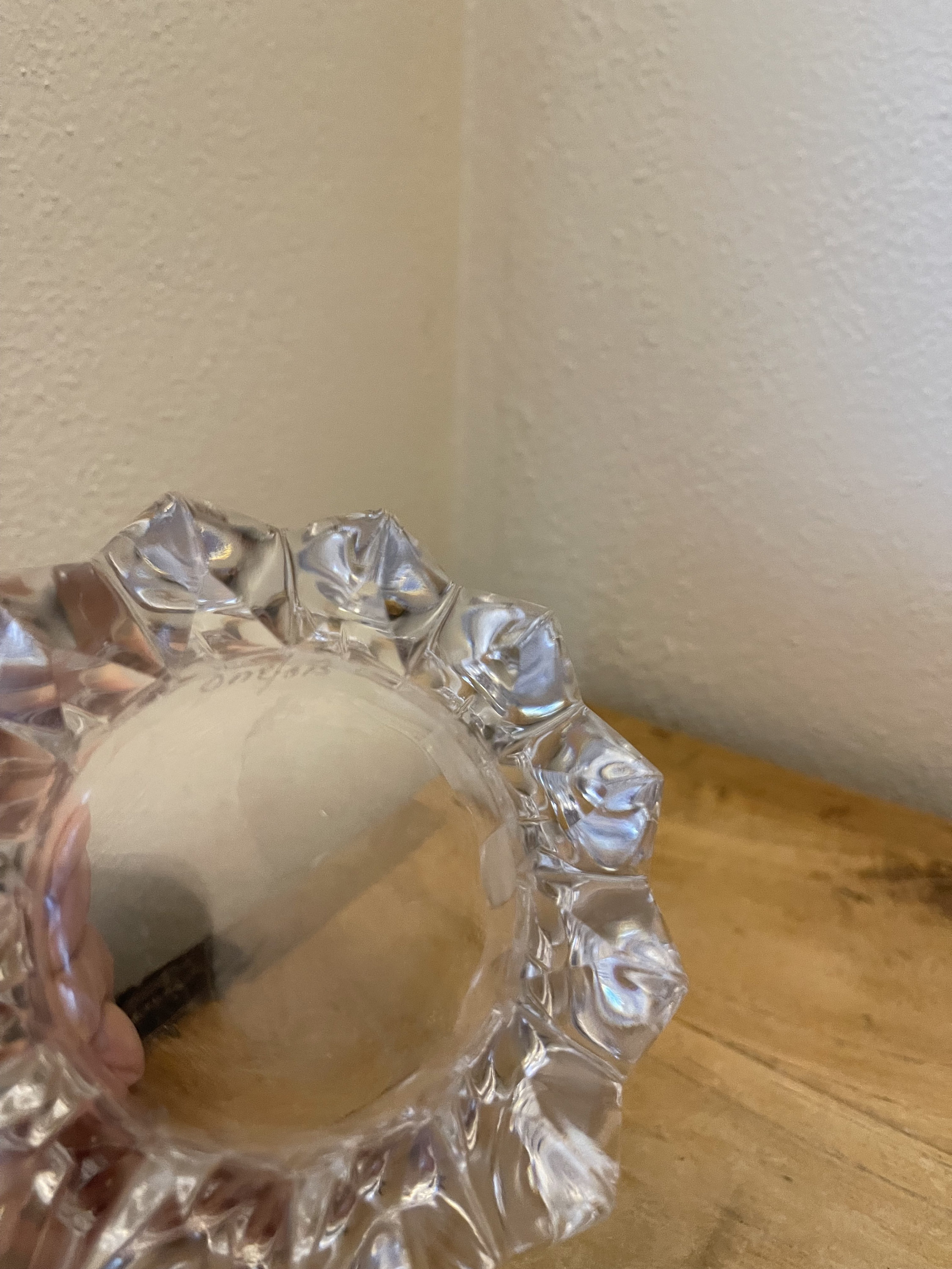 Vintage Orrefors Crystal Fleur Glass Bowl Jan Johansson | Sweden - Etsy