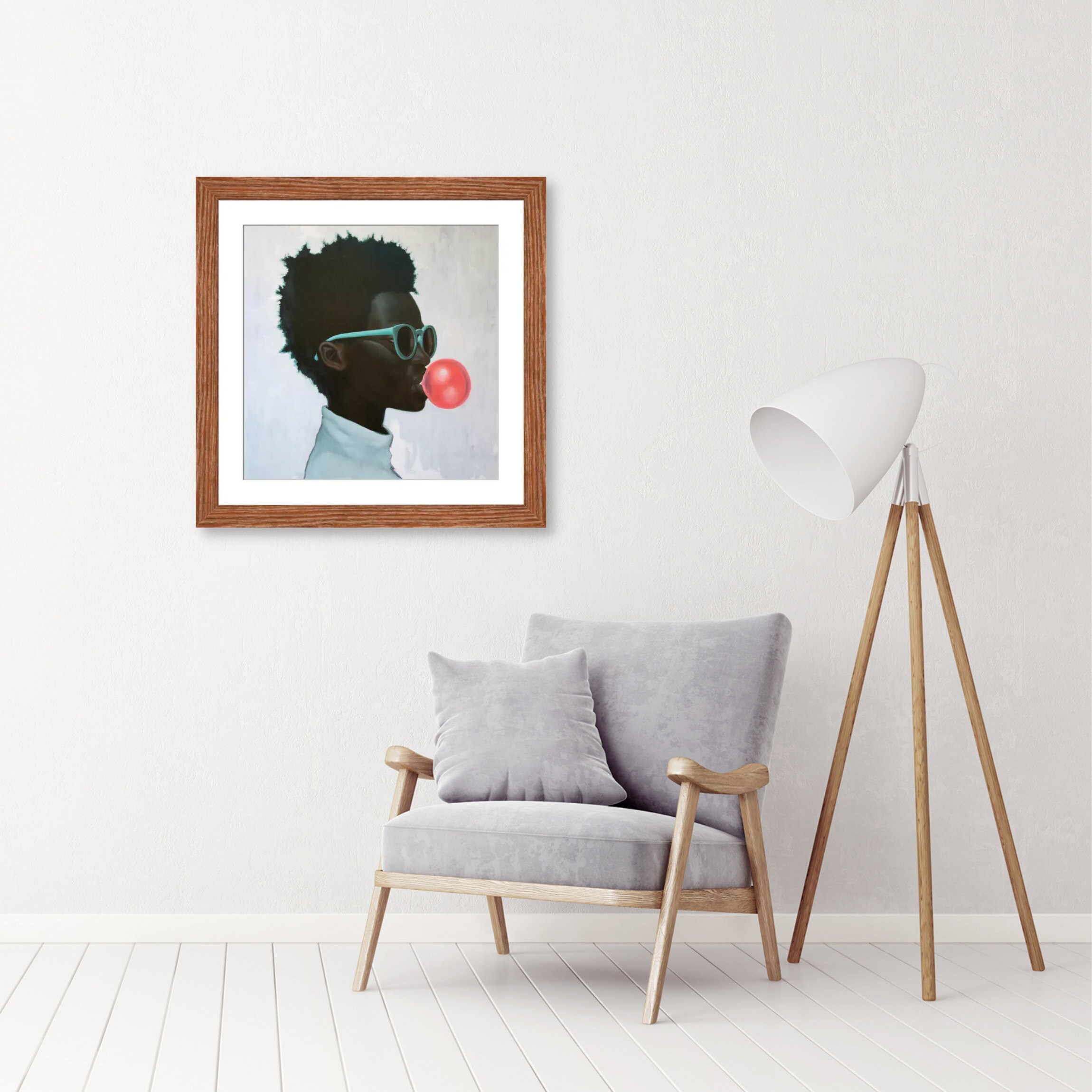 Black Art African American Art Black Boy Art Canvas Art | Etsy