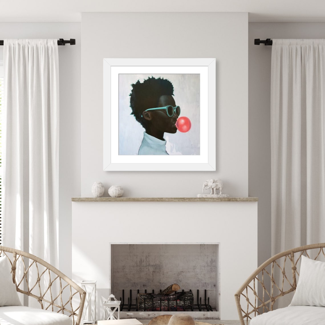 Black Art African American Art Black Boy Art Canvas Art - Etsy