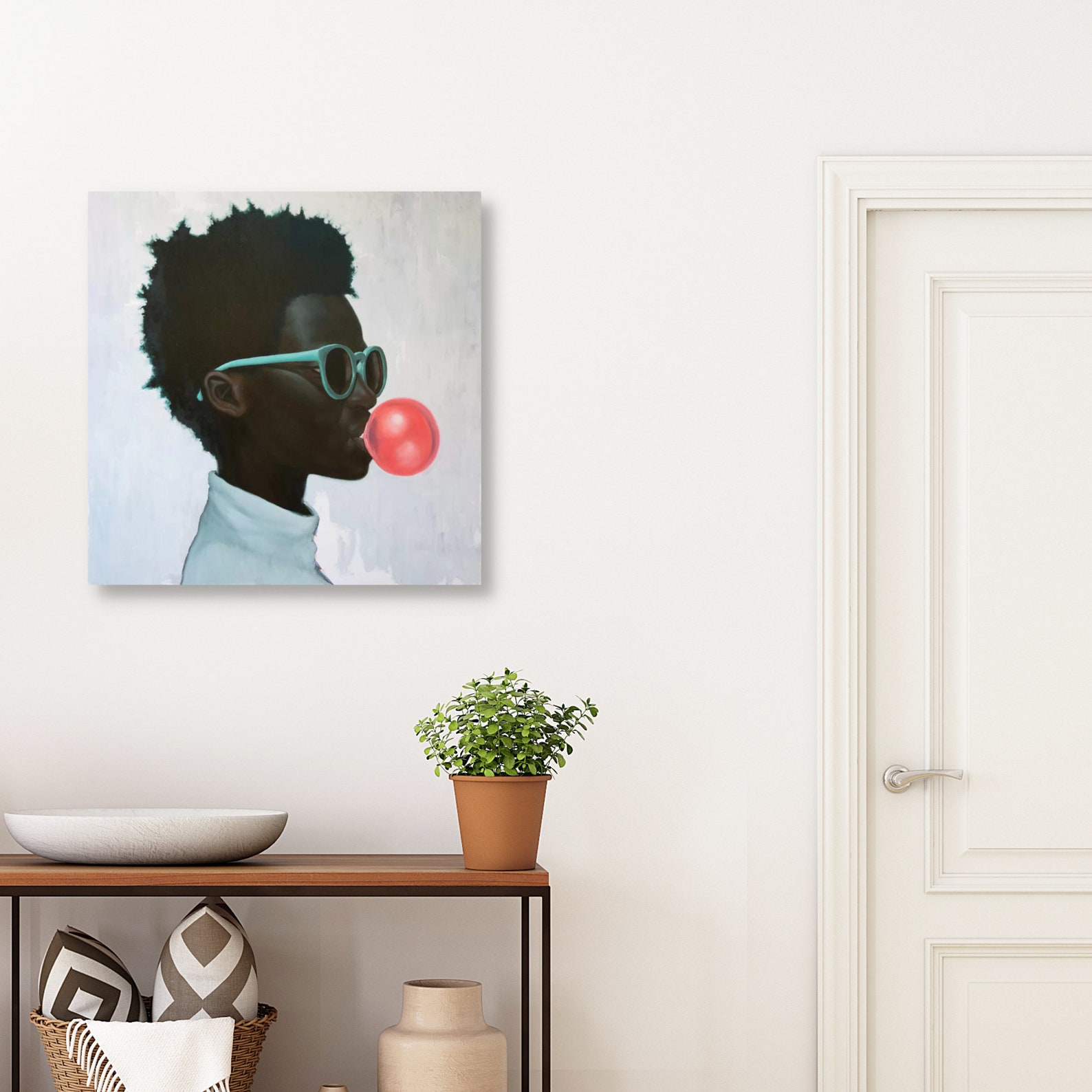 Black Art African American Art Black Boy Art Canvas Art - Etsy