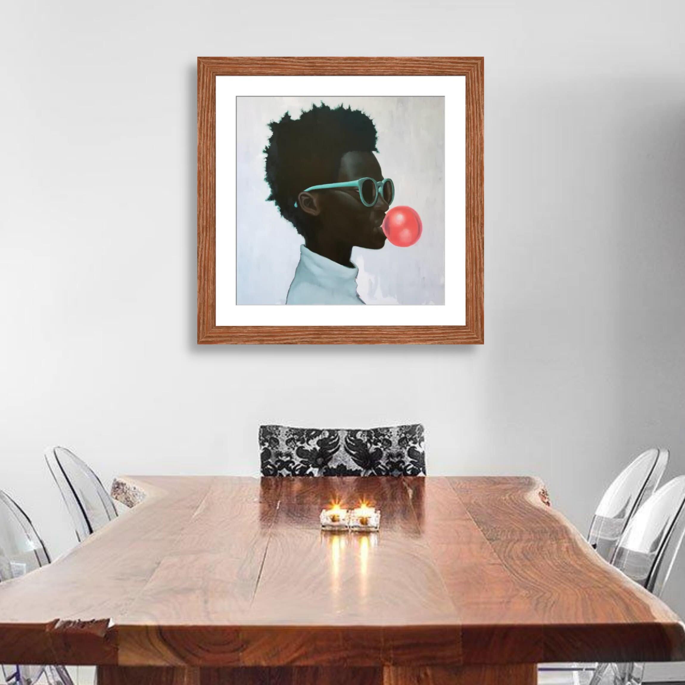 Black Art African American Art Black Boy Art Canvas Art | Etsy