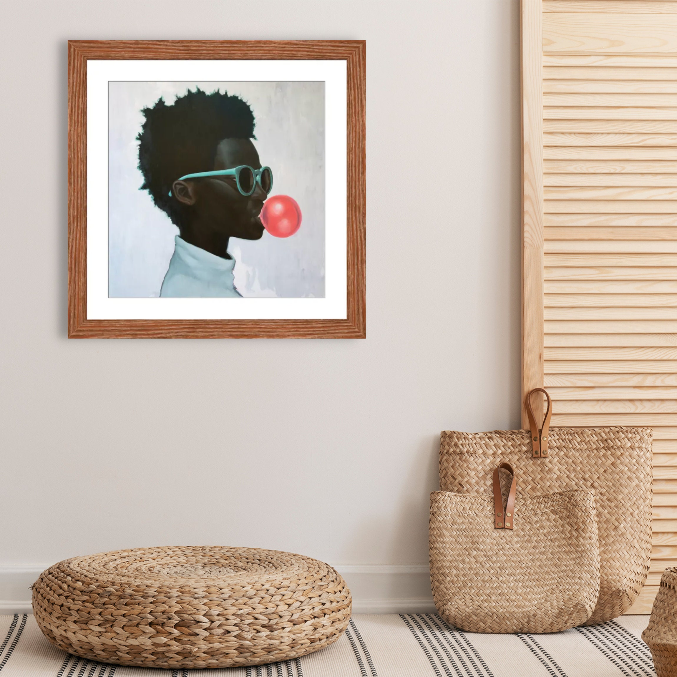 Black Art African American Art Black Boy Art Canvas Art | Etsy