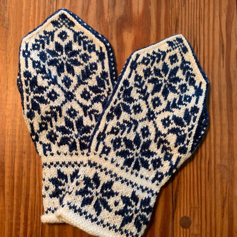 Scandinavian Mittens - Etsy