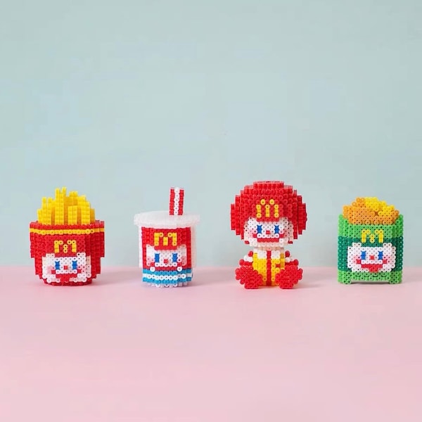 Perler Bead Mcdonald’s - Etsy