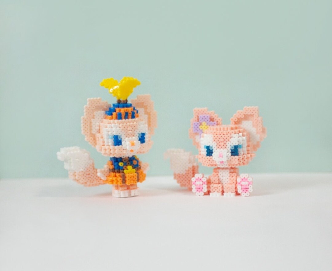 Linabell Duffy & Friends 3D Perler Bead Pattern Tutorial Duffy Shellie ...