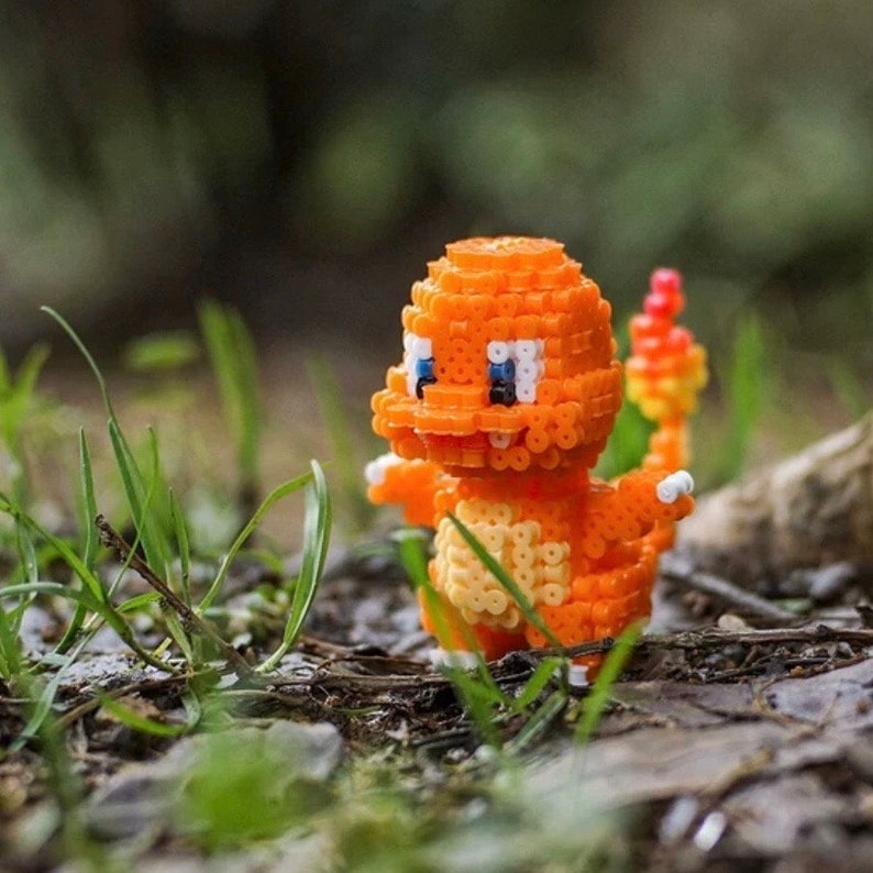 DIY Pokemon 3D Perler Bead Pattern Tutorial - Etsy Singapore