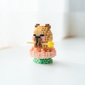 Capybara Series (set of 5) - 3D Perler Bead Pattern Tutorial - Etsy