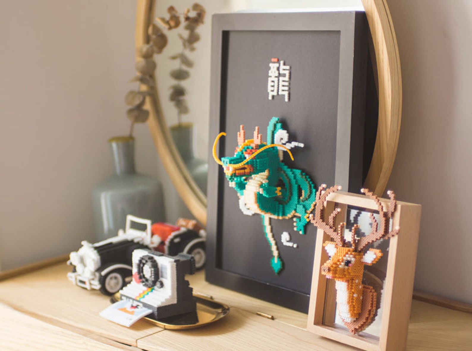 DIY Dragon 3D Perler Bead Pattern Tutorial | Etsy