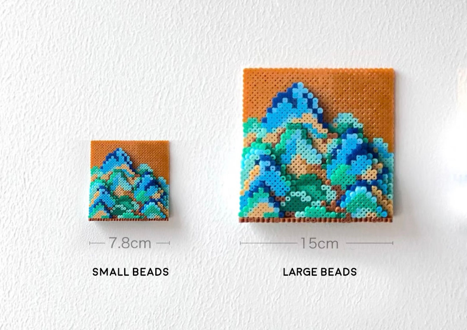 Set of 3 Famous Paintings 3D Perler Bead Pattern Tutorial - Etsy