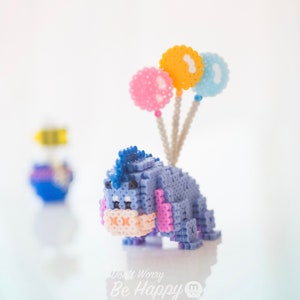 Set of 5 Bundle Set - Winnie the Pooh Bear, Eeyore, Tigger 3D Perler ...