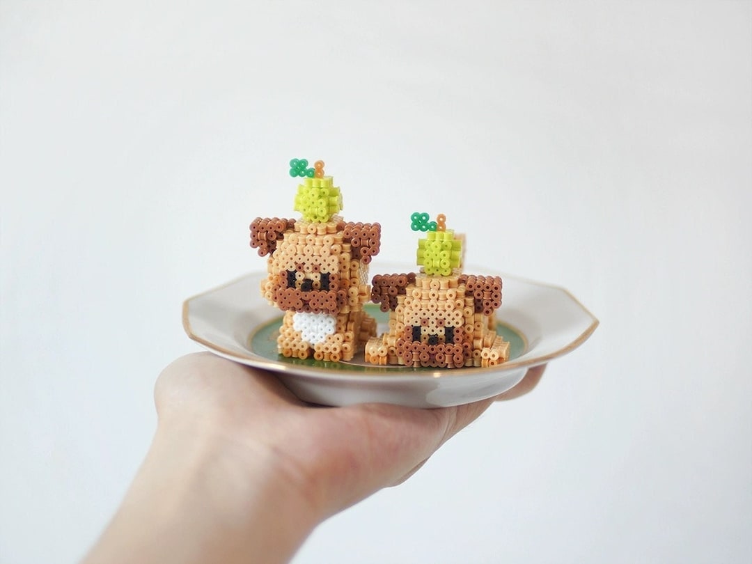 Pug: Dog Series - 3D Perler Bead Pattern Tutorial - Etsy