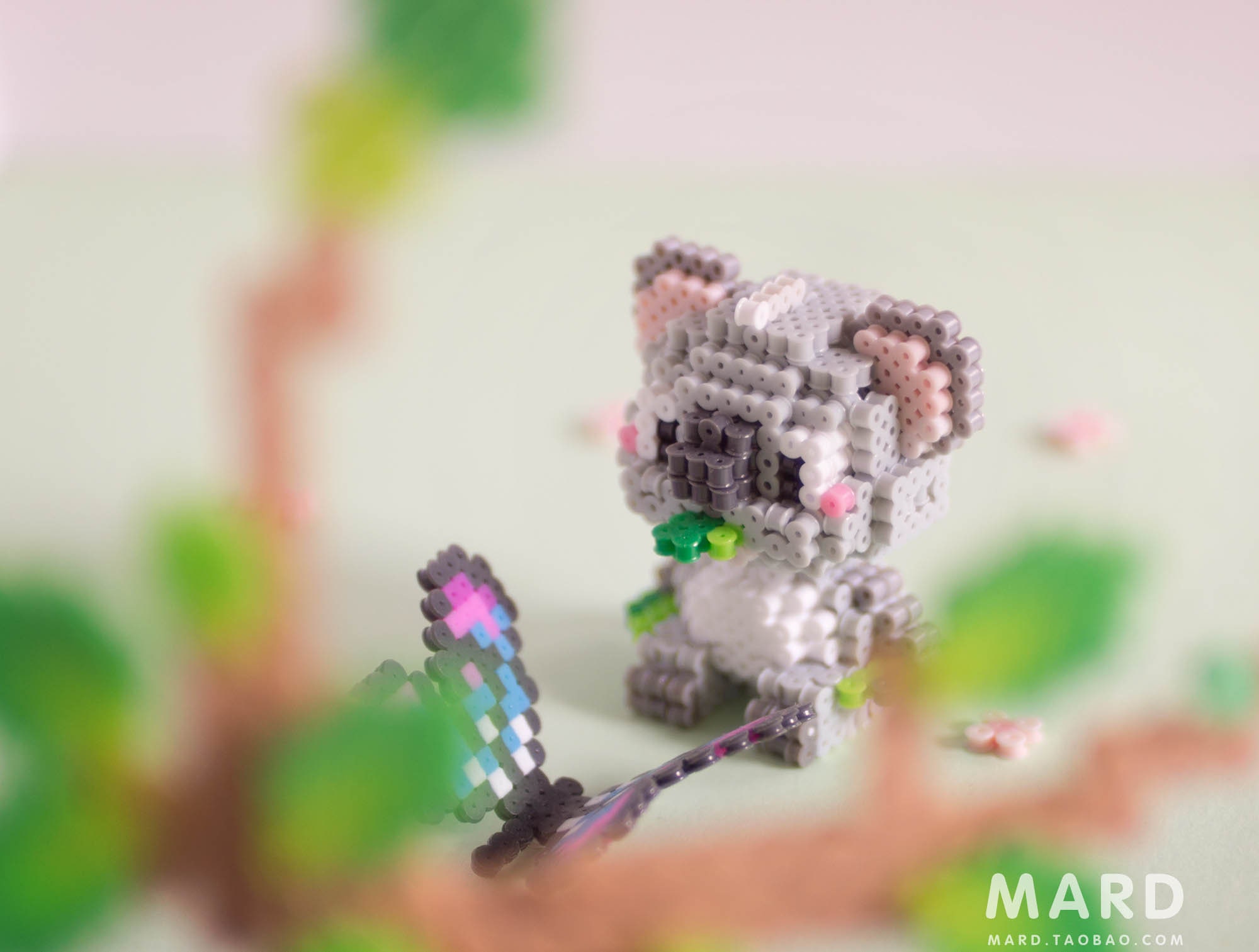 DIY Koala 3D Perler Bead Pattern Tutorial - Etsy Singapore
