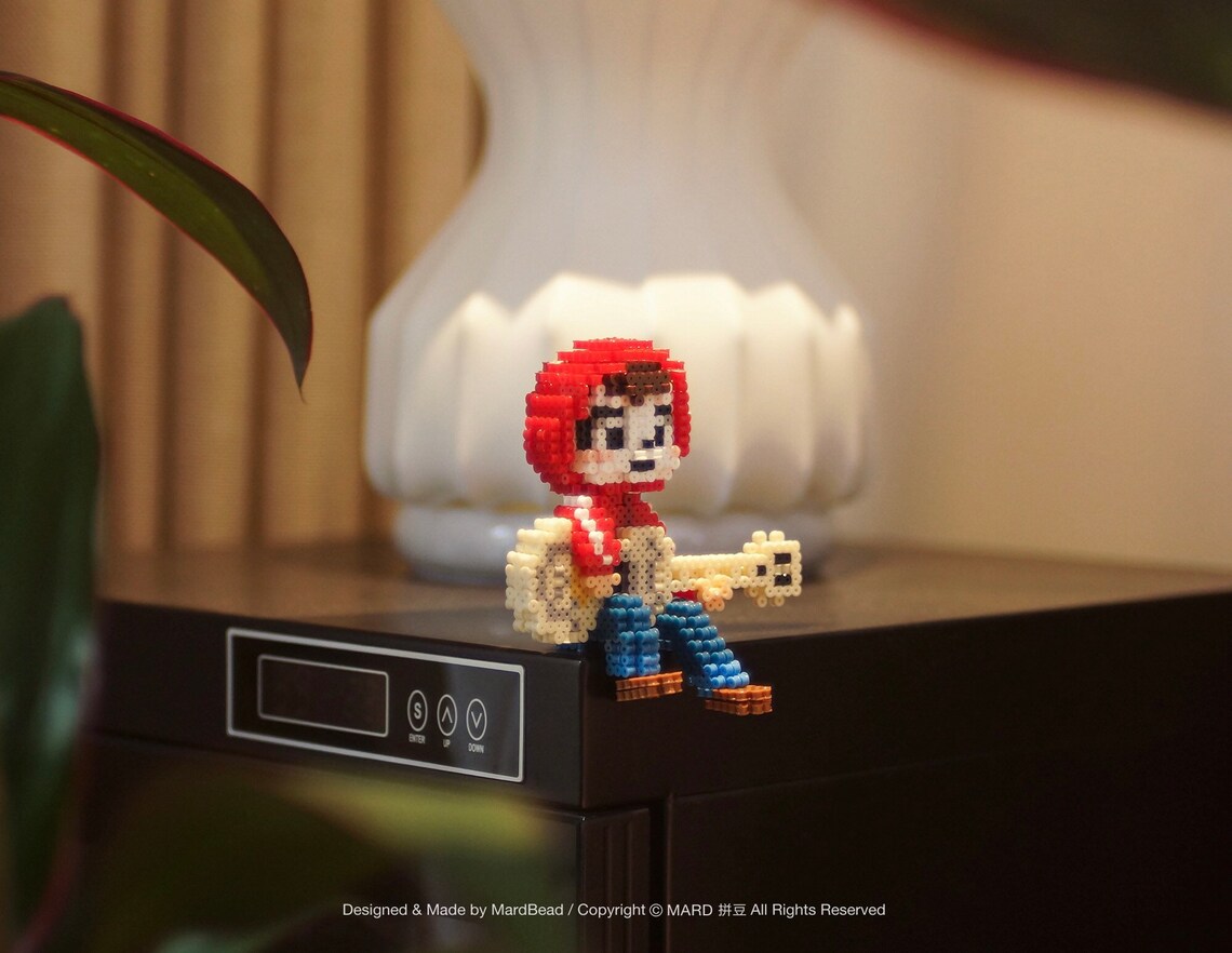 Pixar Coco 3D Perler Bead Pattern Tutorial - Etsy