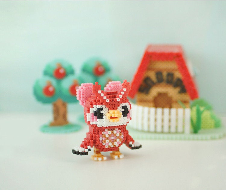 DIY Animal Crossing 3D Perler Bead Pattern Tutorial - Etsy