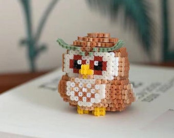 Deer 3D Perler Bead Pattern Tutorial - Etsy