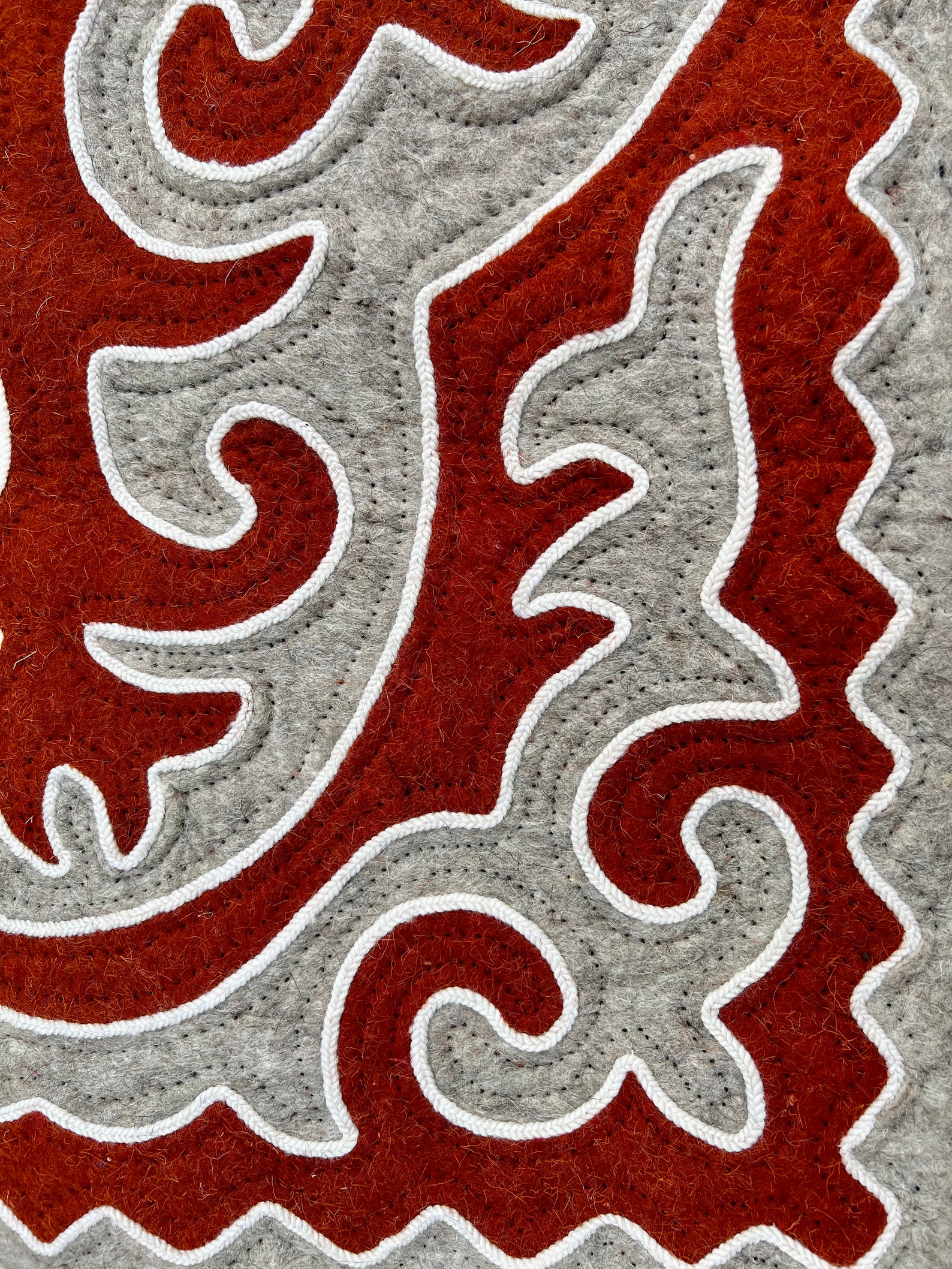 Kyrgyz Shyrdak Rug 105 X 66cm / 3ft 5in X 2ft 2in 100% Wool - Etsy